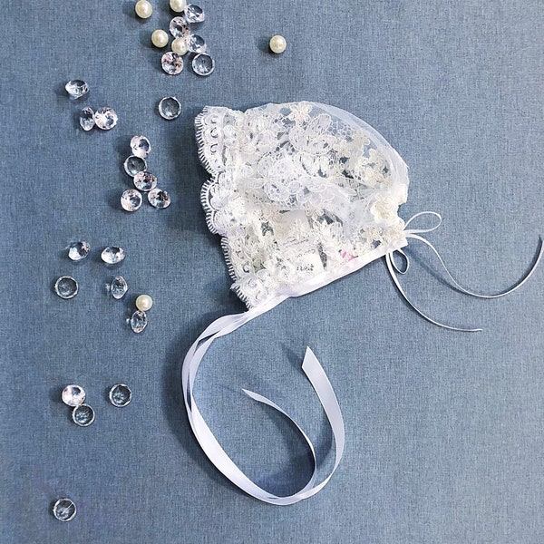 Baptism Bonnet - Etsy