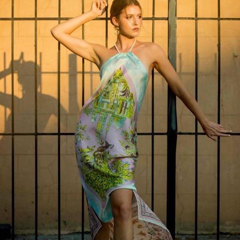Scarf Dress - Etsy