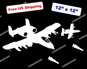 A10 warthog decal | Etsy