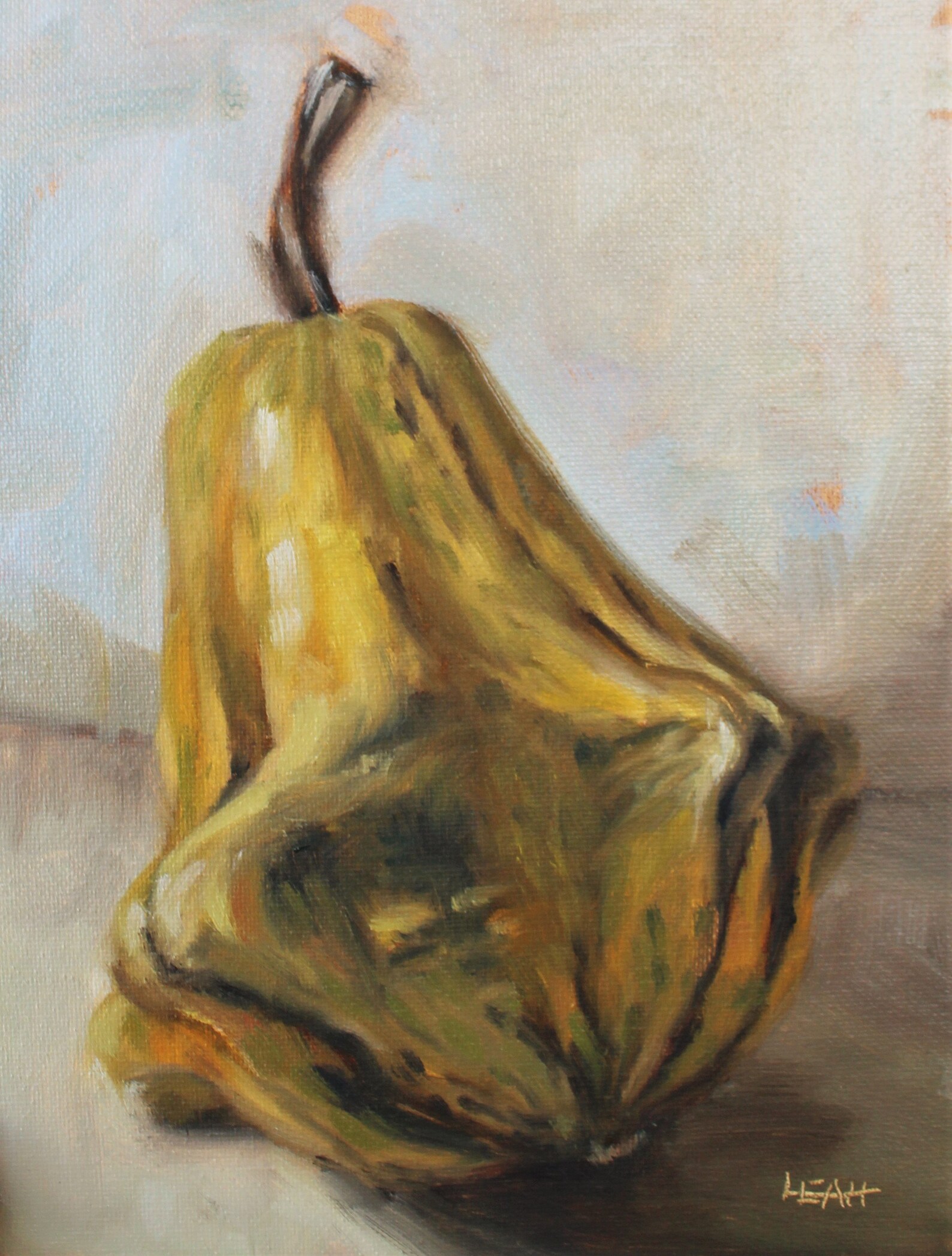 Original Gourd Oil Painting, Kitchen Still Life Art, 8x10 Canvas - Etsy