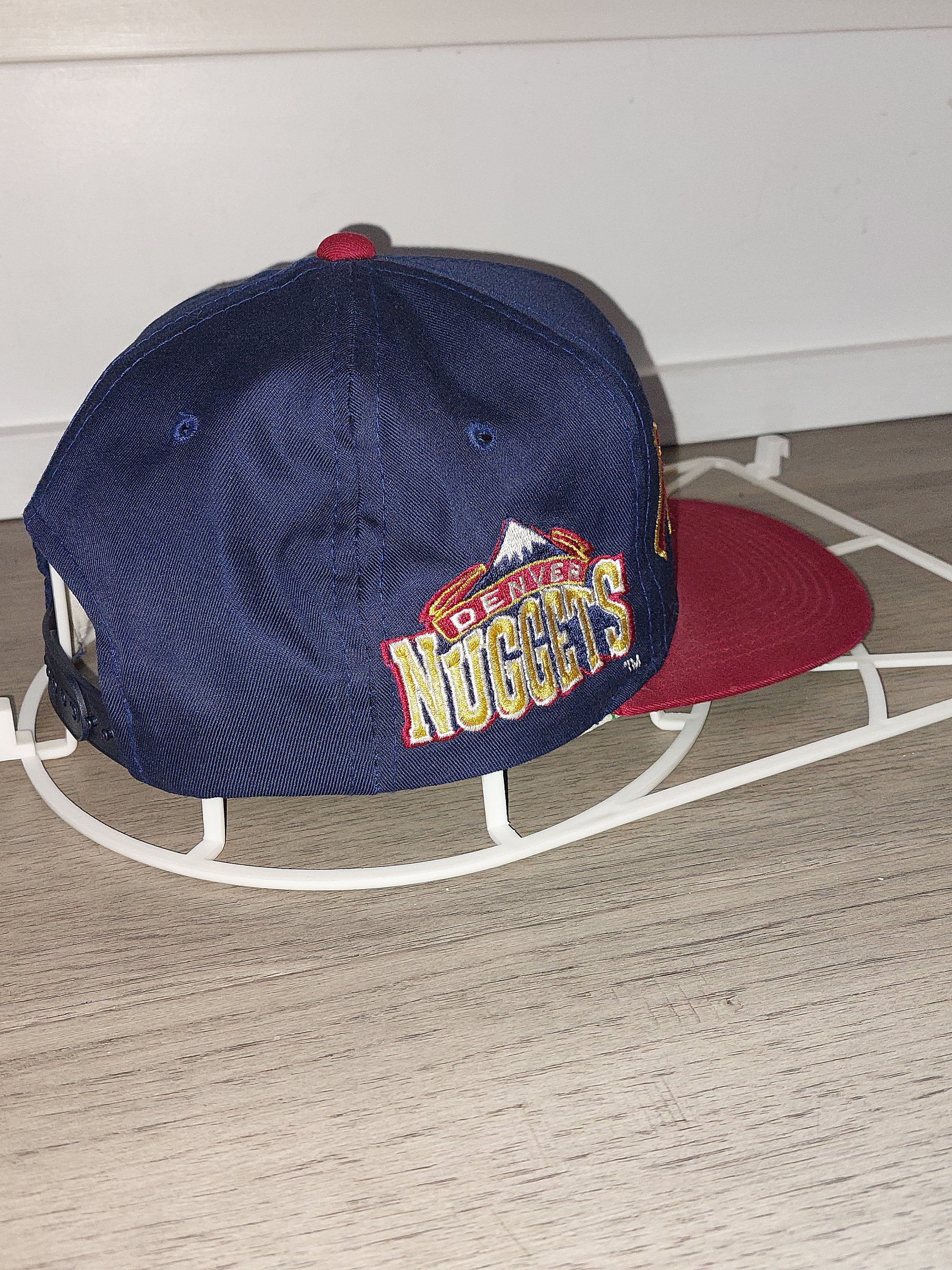 Vintage NBA Denver Nuggets Sports Specialties Double Script Basketball ...