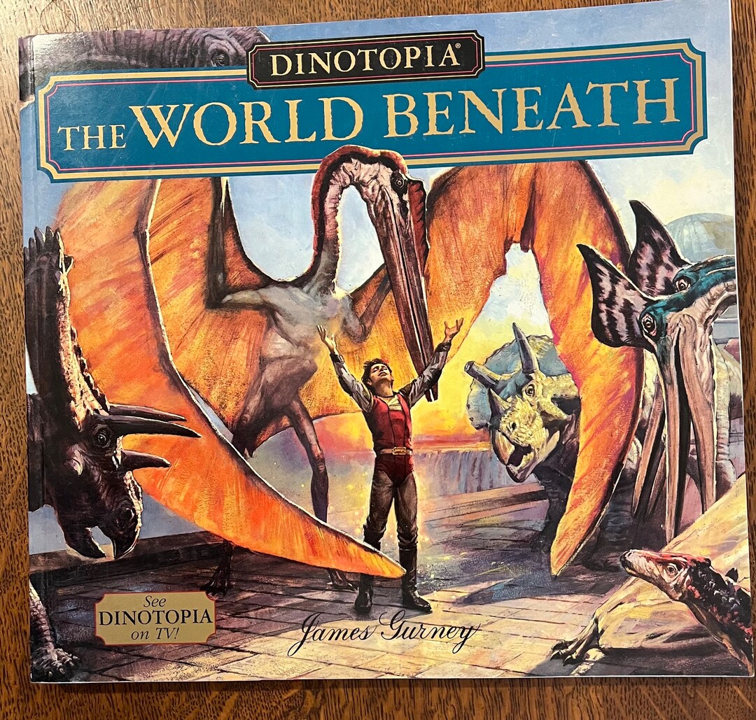 Dinotopia the WORLD BENEATH by James Gurney - Etsy