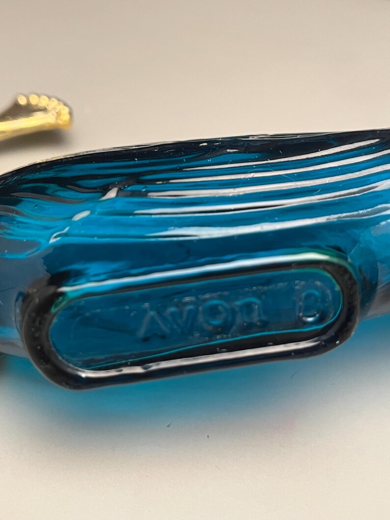 Vintage Avon Peacock Perfume Bottle Empty - Etsy