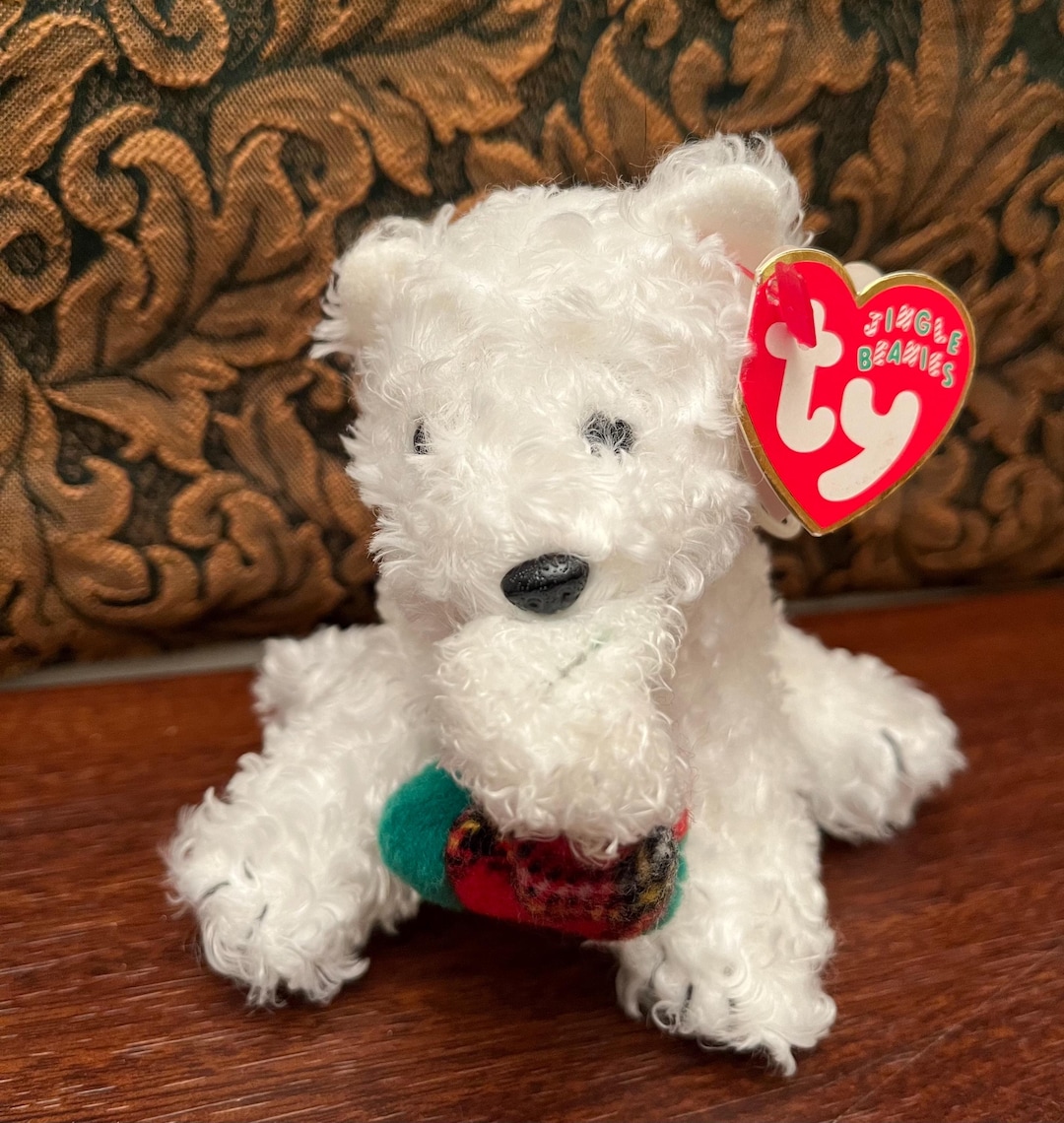 TY Christmas Jingle Beanie Presents-bear 2005 - Etsy