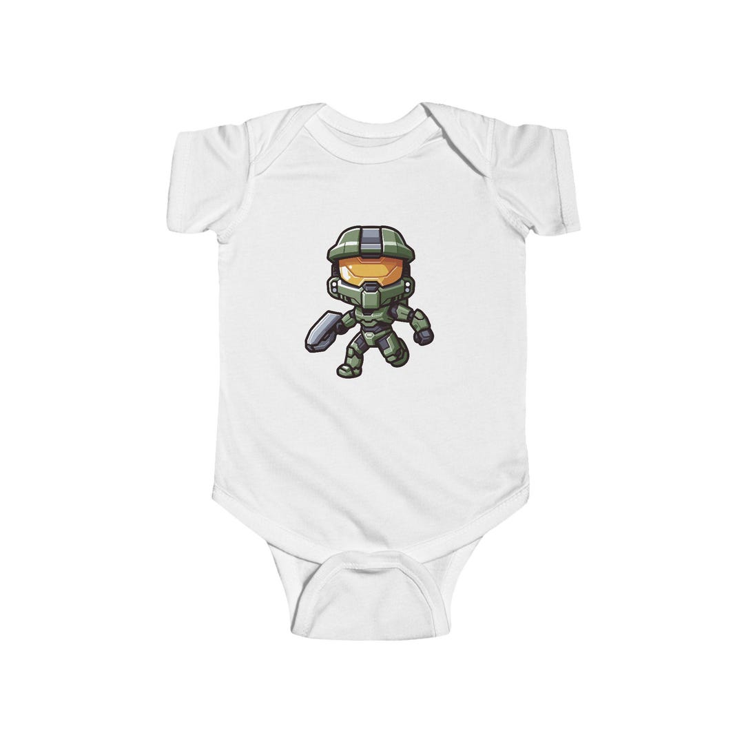 Chibi Halo Master Chief V2 Infant Fine Jersey Bodysuit - Etsy