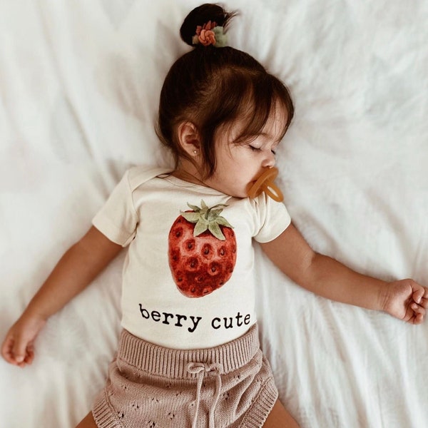 Strawberry Baby Clothes - Etsy