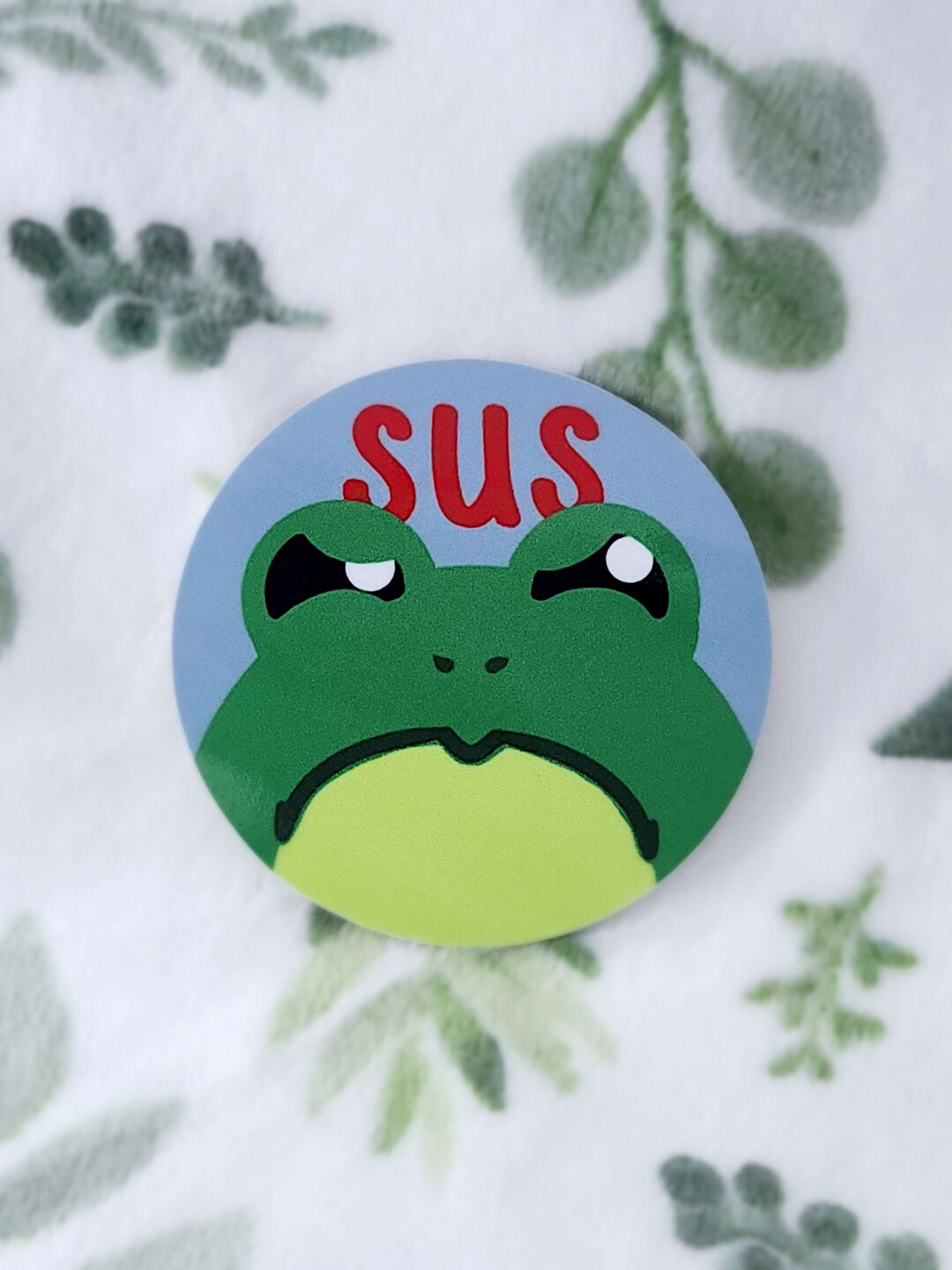 SUS Frog Vinyl Sticker - Etsy