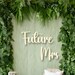 Future Mrs Wood Sign, Bridal Shower Backdrop, Future Mrs Backdrop Sign ...