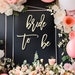 Bride to Be Sign, Bride to Be Wooden Sign, Bride to Be Sign for ...