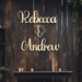 Engagement Sign, Couple Names Sign, Wedding Backdrop Sign, Custom ...
