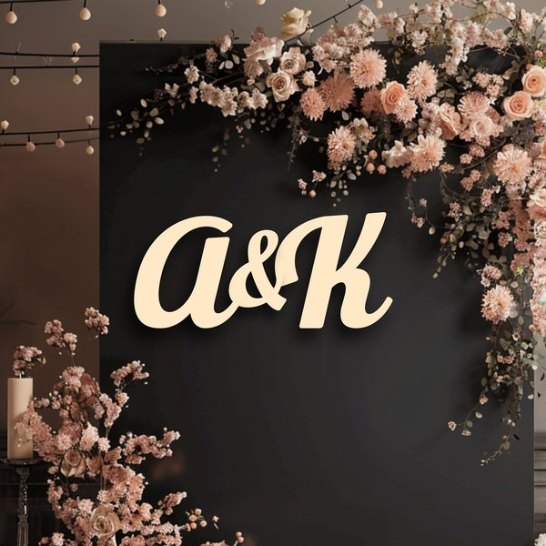 Wooden Initial - Etsy