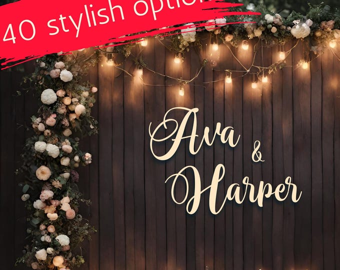 Engagement Party Sign, Wedding Backdrop Signs, Wedding Signs ...