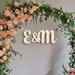 Wedding Initials Monogram, Couple Names, Wedding Initials Sign ...