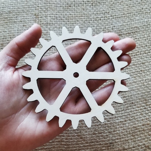 Wooden Gears - Etsy