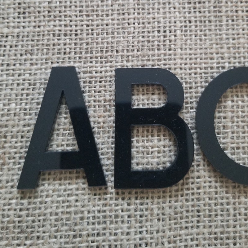 Acrylic Letters - Etsy