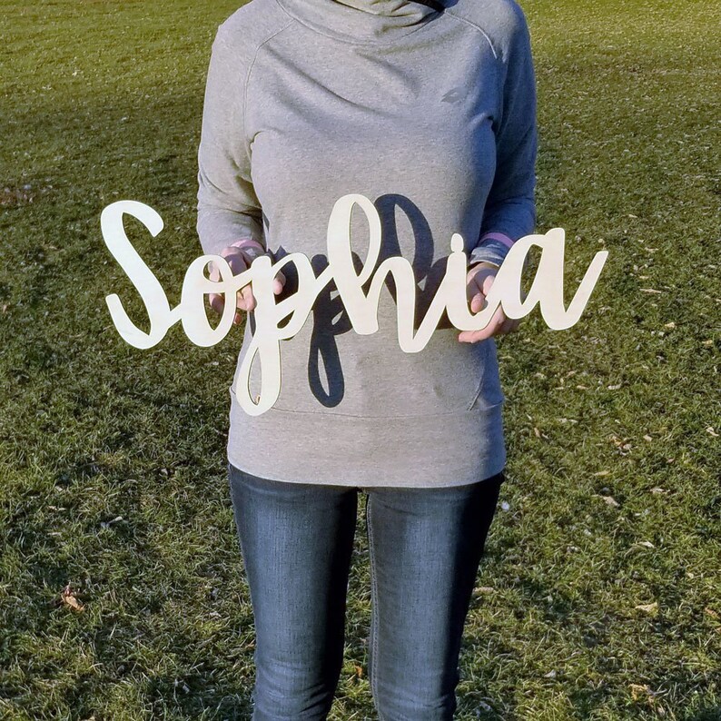 Large Name Sign Family Name Sign Baby Name Sign Wood Name | Etsy