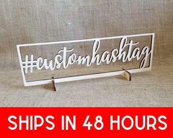 Free Standing Wedding Sign - Etsy