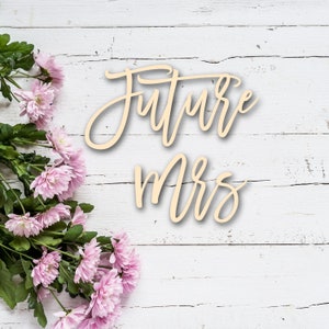 Future Mrs Sign, Bridal Shower Sign, Bridal Shower Décor, Bachelorette ...