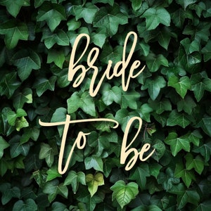 Bride to Be Sign, Bride to Be Wooden Sign, Bride to Be Sign for ...