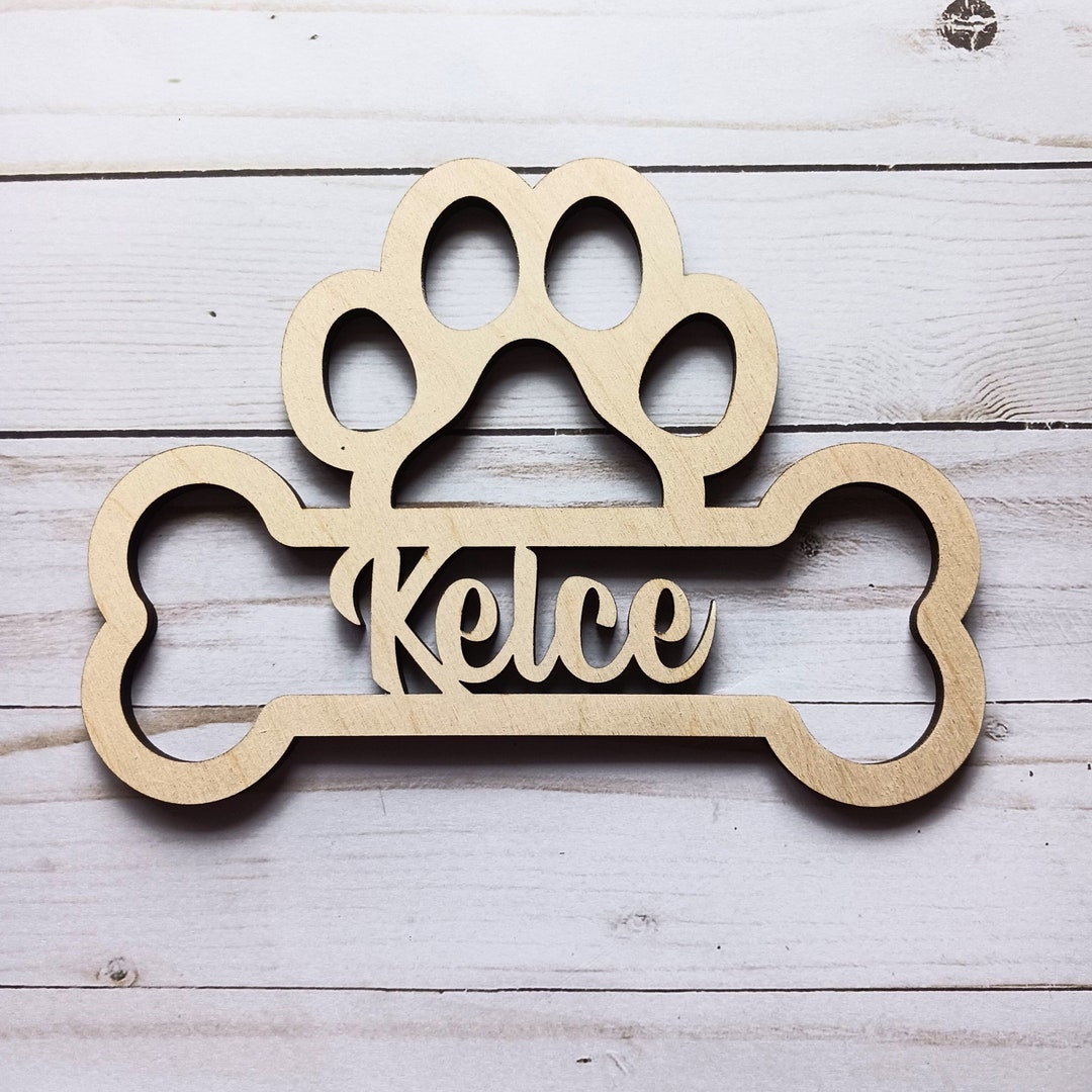 Custom Dog Sign, Dog Name Sign, Dog Kennel Name Plate, Dog Signs for ...
