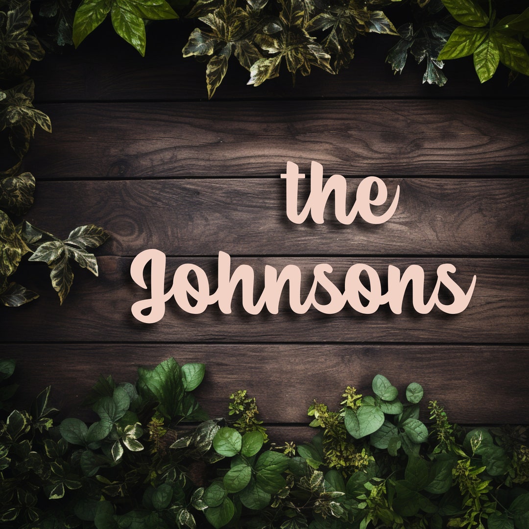 Family Name Sign, Wedding Sign, Backdrop Sign, Last Name Sign, Custom ...