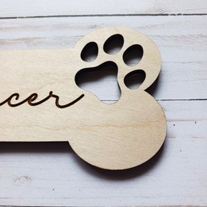 Dog Name Sign, Gift for Dog Lover, Dog Signs for Wall, Pet Name Sign ...