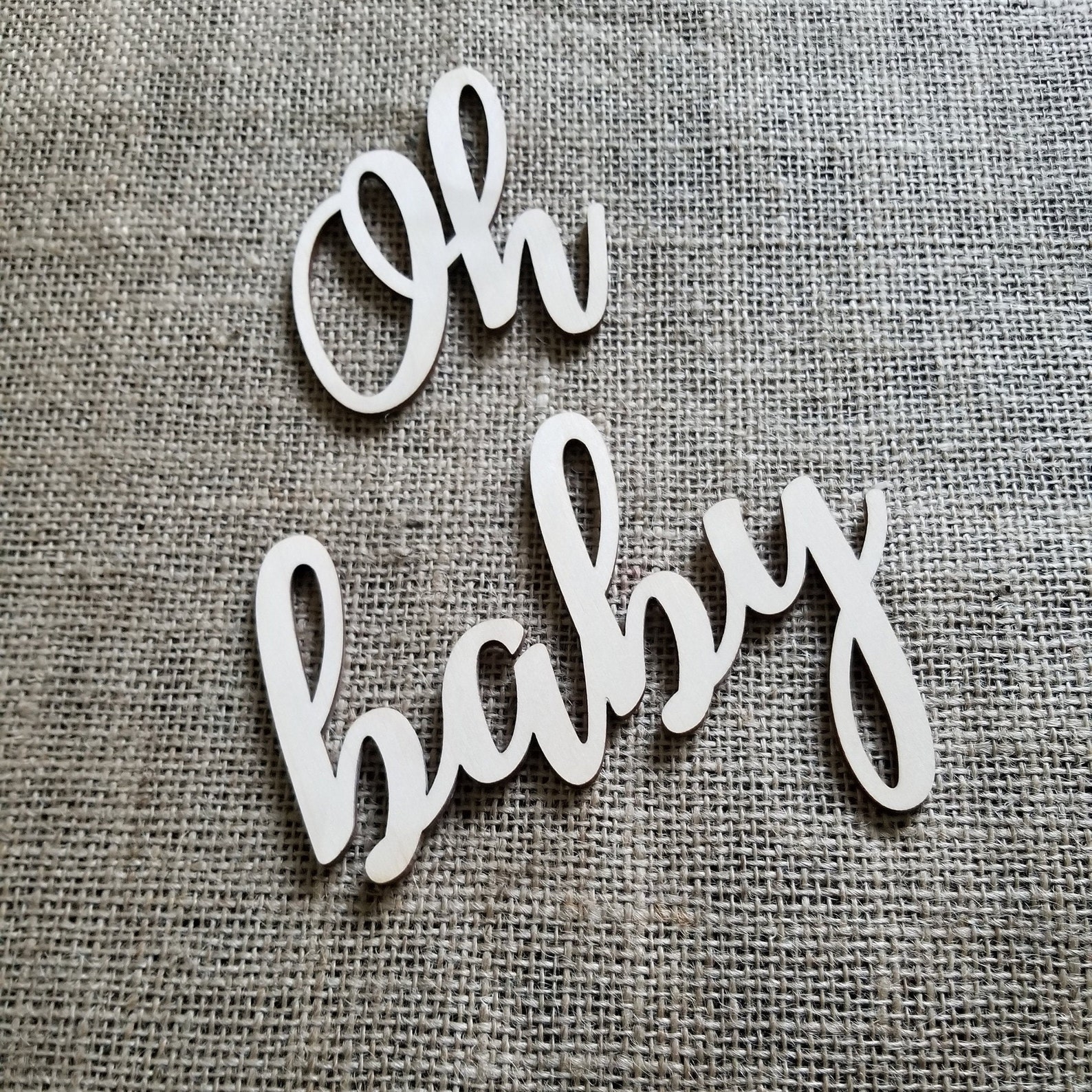 Oh Baby Sign, Baby Shower Decor, Modern Baby Shower, Baby Announcement ...