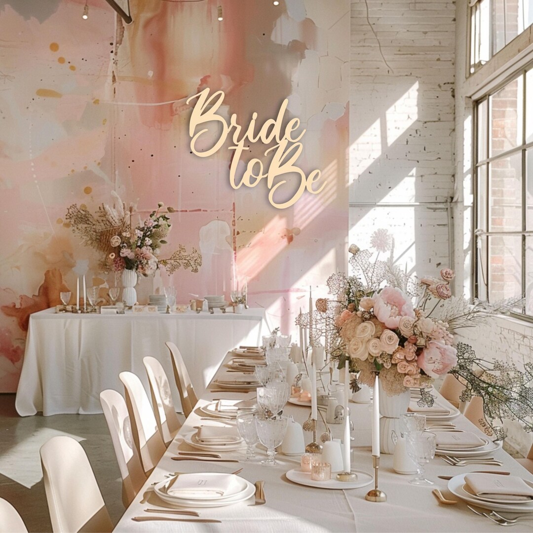 Bride to Be Sign, Bridal Shower Sign, Bridal Shower Décor, Bride to Be ...