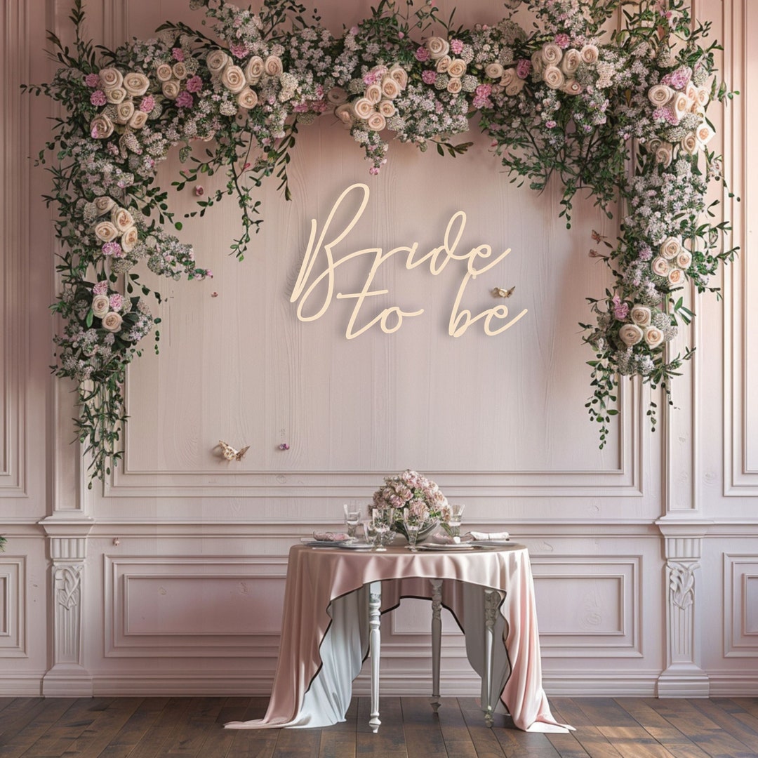 Bride to Be Wooden Sign, Bride to Be Sign, Bridal Shower Decor, Bridal ...