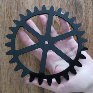 Large Acrylic Gear, Steampunk Decor, Acrylic Cogs, Steampunk ...