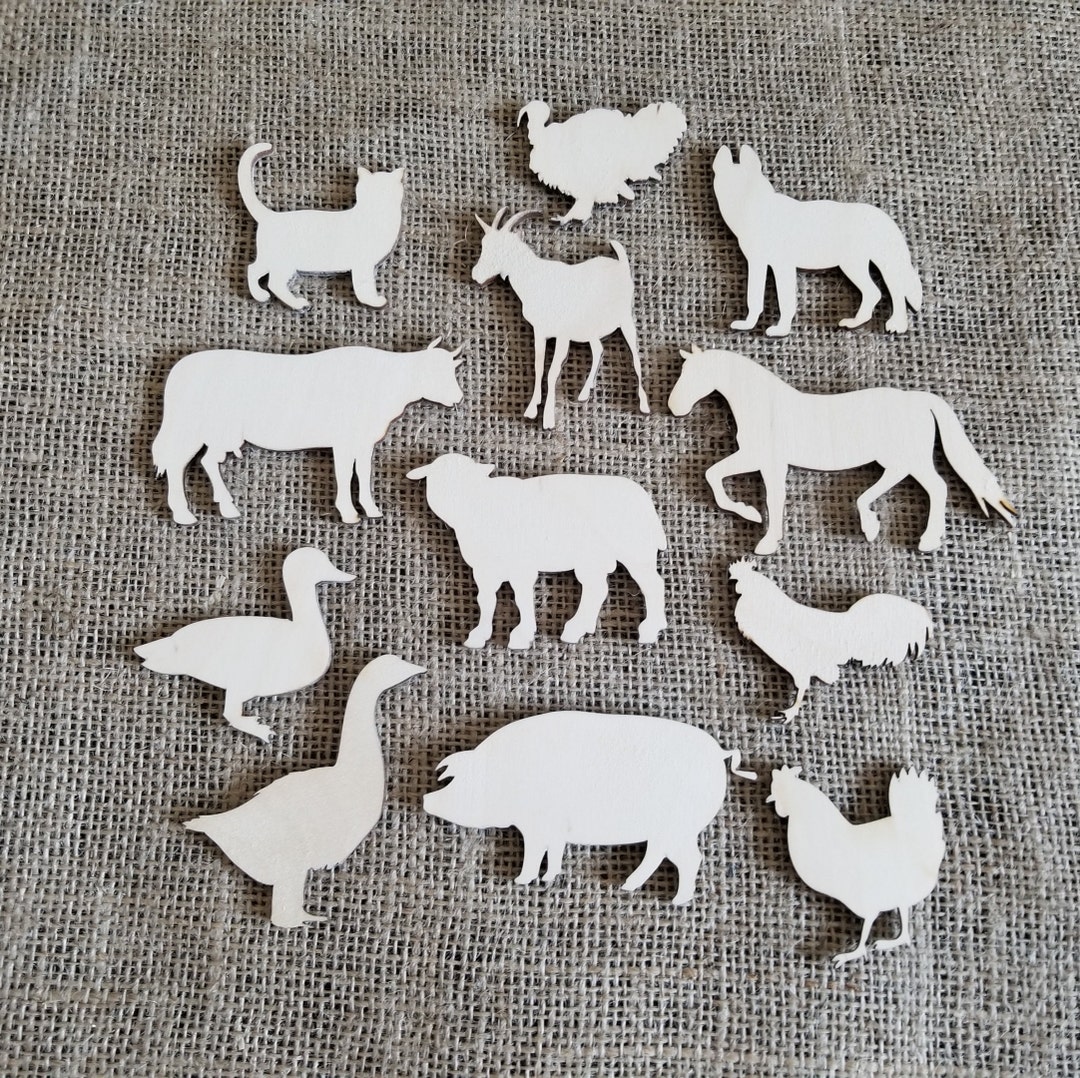 Farm Animals Cutouts - Wall Decor - Farm Animals for Crafts - Farm ...