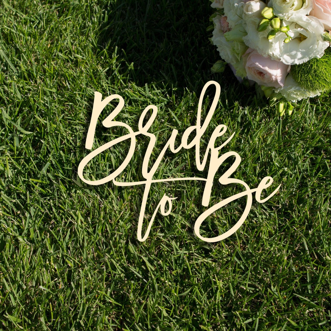 Bridal Shower Backdrop Sign, Bride to Be Sign, Bridal Shower Decor ...