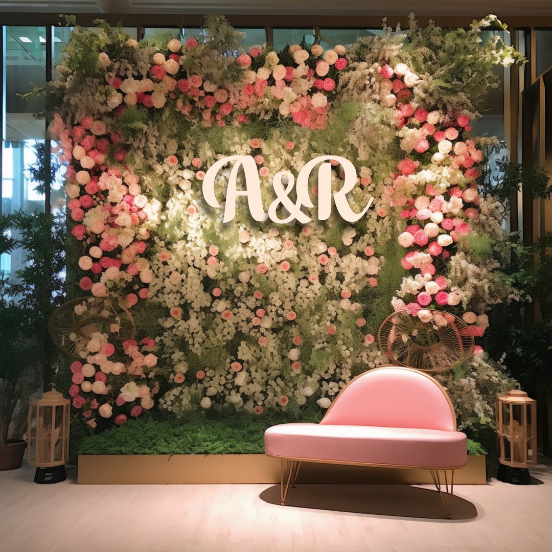 Wedding Initials Monogram, Couple Names, Wedding Initials Sign ...