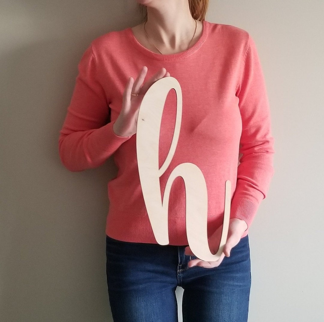 Large Lowercase Letter, Wood Letter, Wooden Letters, Large Letters ...