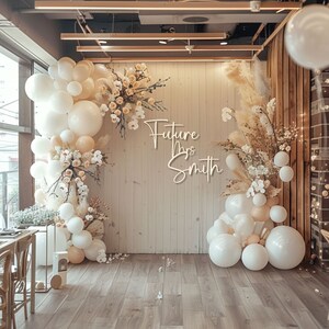 Future Mrs Sign, Bridal Shower Custom, Future Mrs Last Name Wood Sign ...