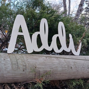 Baby Crib Sign, Large Name Sign, Baby Name Sign, Wood Name Sign ...