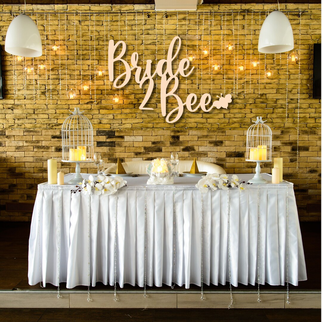 Bride to Bee, Bridal Shower Backdrop Sign, Bride Bee, Bride to Be Sign ...