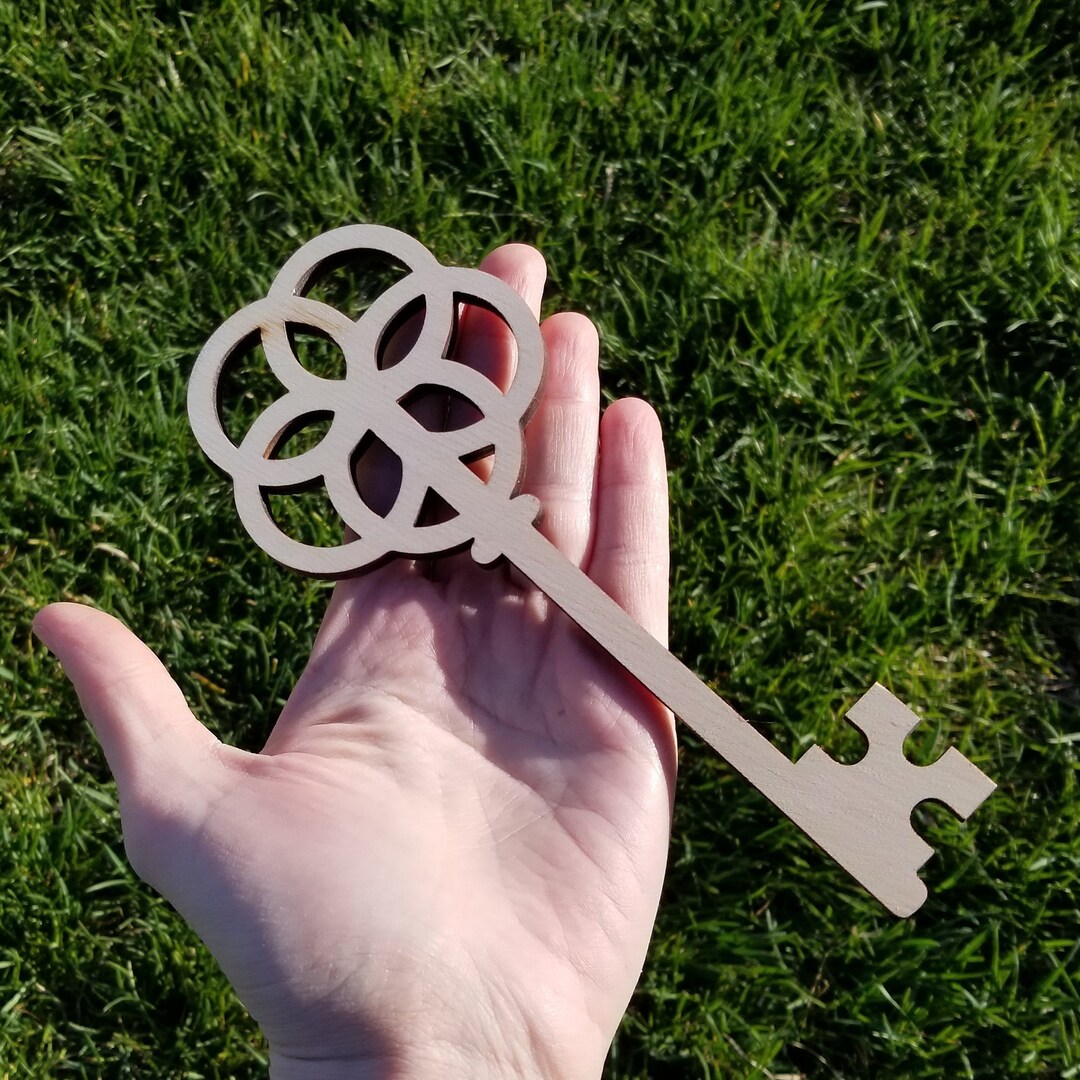 Large Wood Key - Key Decor - Skeleton Key - Rustic Key - Wholesale Keys ...