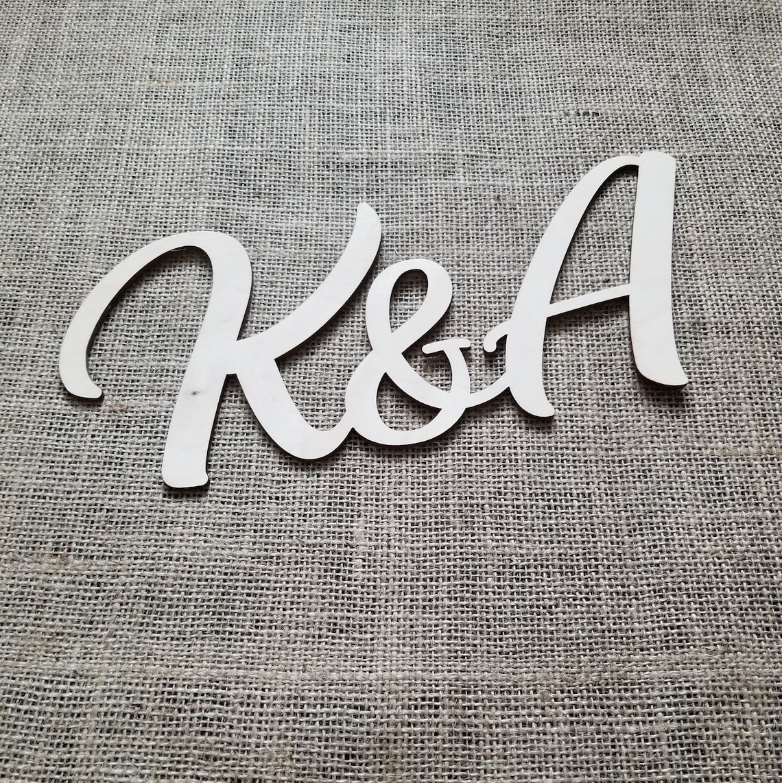 Wood Initial Letters Wooden Monogram Monogram Sign - Etsy Canada