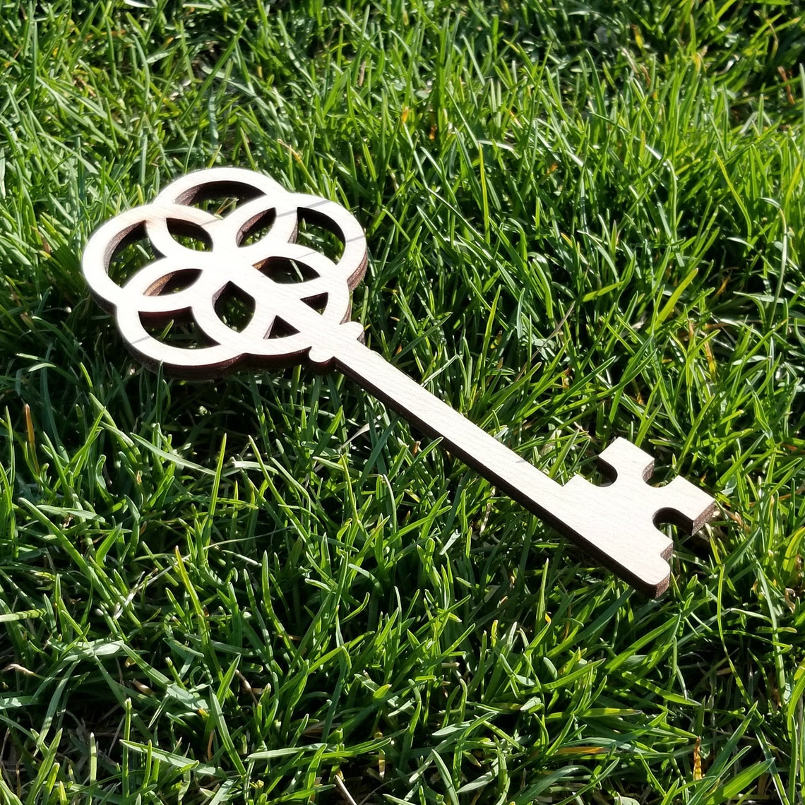 Large Wood Key Key Decor Skeleton Key Rustic Key - Etsy