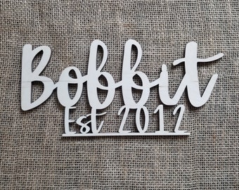 Wedding Est Sign - Etsy