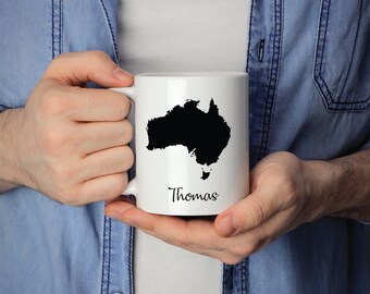 Australia Gift, Australia Mug, Australia Coffee Cup - Etsy