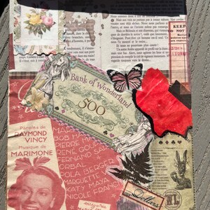 SUPER CUTE Junk Journal Board 8 Pages of BEAUTIFUL Fun - Etsy Canada