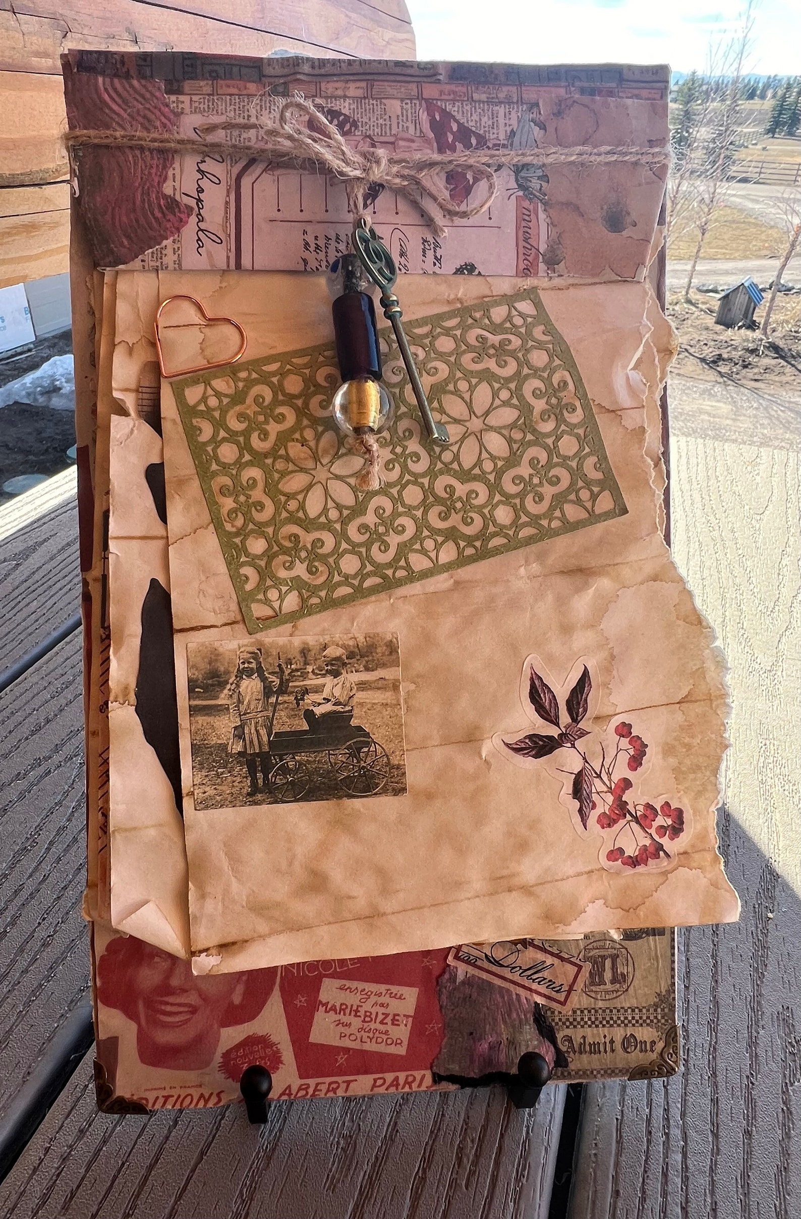 SUPER CUTE Junk Journal Board- 8 Pages of BEAUTIFUL Fun - Etsy