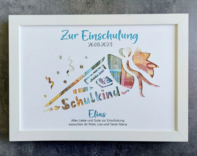 Explosionsbox zur Einschulung zum Schulanfang Geldgeschenk Geld verpacken Schultüte - Etsy.de