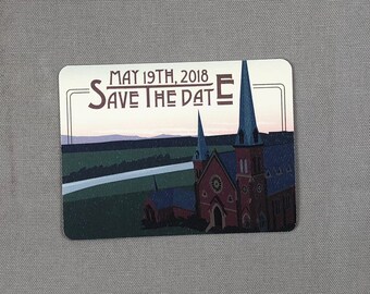 Church Save the Date - Etsy