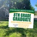 8th Grade Graduation Yard Sign Wire Stake Incl., Senior 2024, DIY File ...