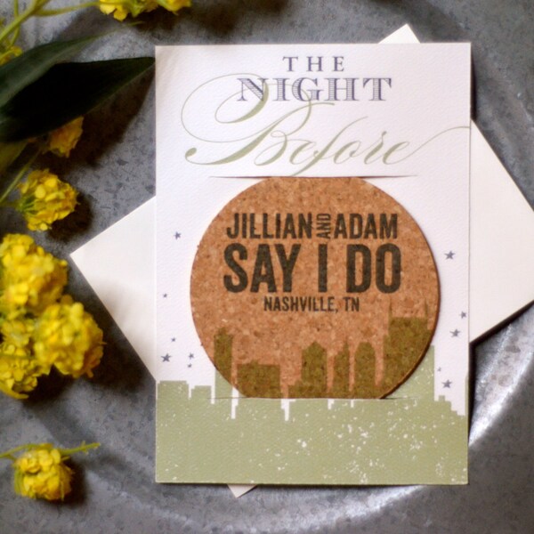 The Night Before They Say I Do Rehearsal Dinner Invitation - Etsy