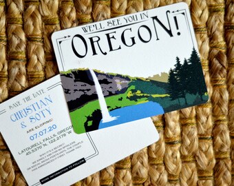 Oregon Postcards - Etsy