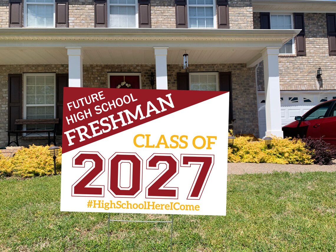 8th Grade Signs Graduation Yard Sign High School Graduation - Etsy